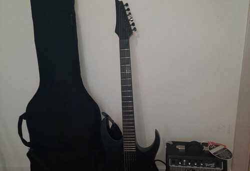 Ibanez GIO GRG170DX BKN +fender frontman 10G