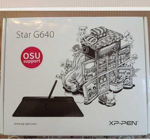 Графический планшет xp pen star g640