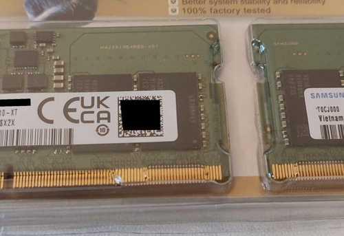 Оперативная память DDR5 sodimm 16Gb(2x8Gb) 4800Mhz
