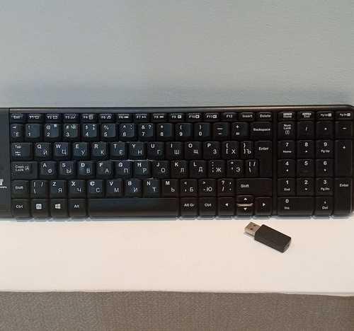 Клавиатура мембранная беспроводная Logitech K220