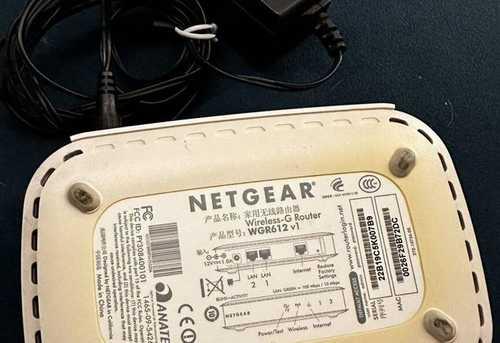 Wifi роутер Netgear WGR612