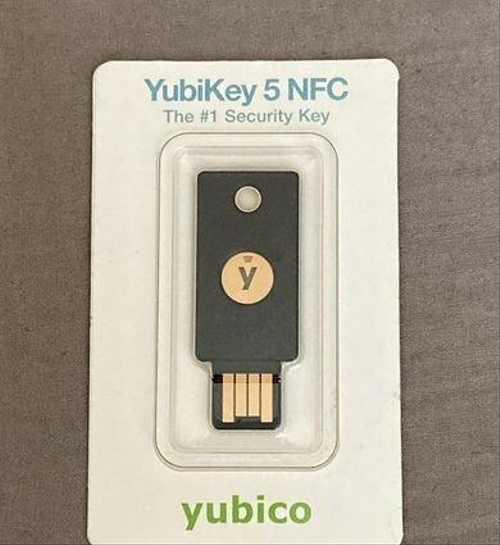 Аппаратный ключ Yubikey 5 NFC