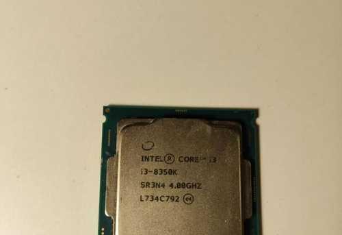 Процессор i3 8350k