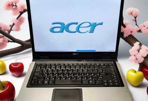 Ноутбук 15.4" Acer aspire 2ггц/1.5гб/80гб/DVD-RW
