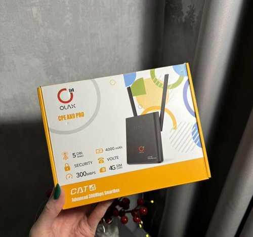 Wifi роутер с сим картой прошитый Olax AX9 pro