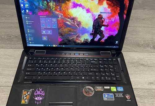 Игровой MSI 17,3 i5 GTX FHD IPS SSD
