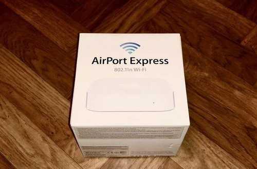 Apple AirPort Express, в идеале, в коробке