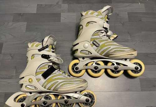 Ролики К2 Jette zebra 2008, 39 р-р