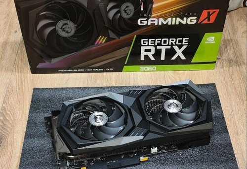 RTX 3060 12 Gb MSI Gaming X / Обмен