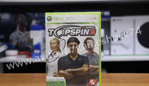 Top Spin 3 2K Sport - Xbox 360 Новый диск