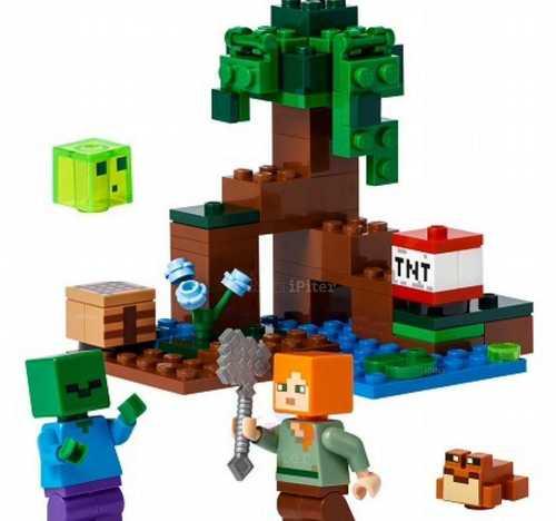 Lego Minecraft 21240 Болотное приключение