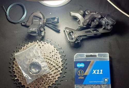 Тормоза Shimano XT M8020 и трансмиссии XTR/XT