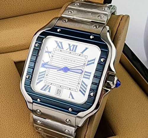 Мужские часы Cartier Santos механические