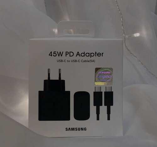 Зарядное устройство samsung 45w - android