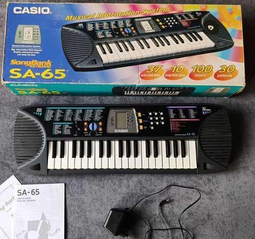 Синтезатор casio sa 65