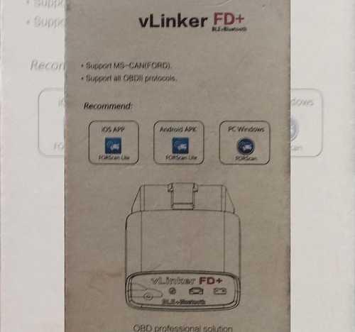 Универсальный адаптер Vgate vLinker FD для ForScan