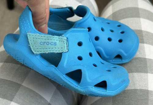 Crocs c6 сандалии шлепанцы