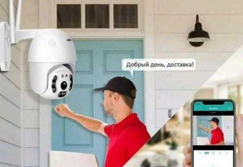 Камера видеонаблюдения wifi домофон уличная