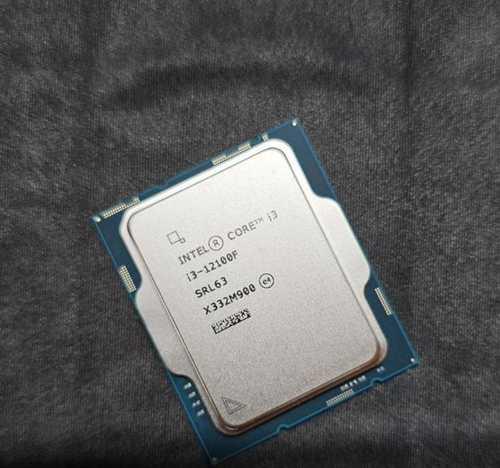 Процессор intel core i3 12100f