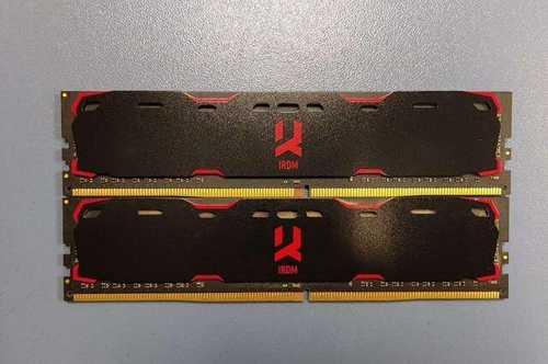 Оперативная память ddr4 Goodram Iridium 8 Gb