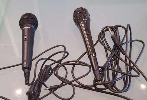 Микрофон для караоке 2шт
