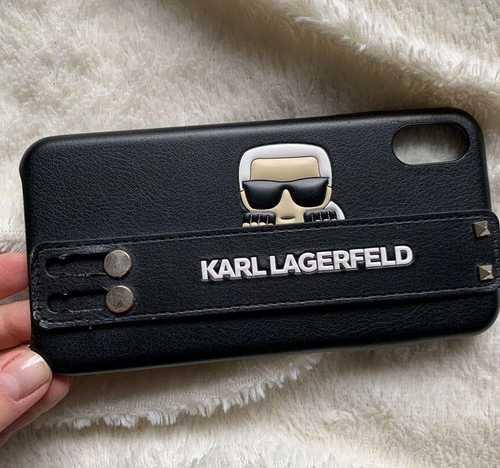 Чехол для iPhone xs max Karl Lagerfeld