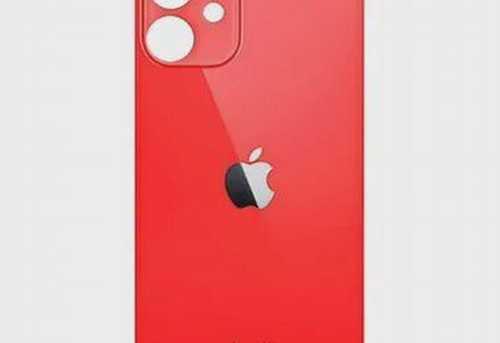 Крышка айфон 12 мини (iPhone 12 mini) красная