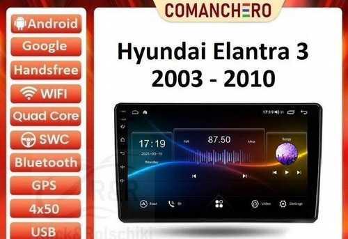 Магнитола Hyundai Elantra 2003-2010 Android