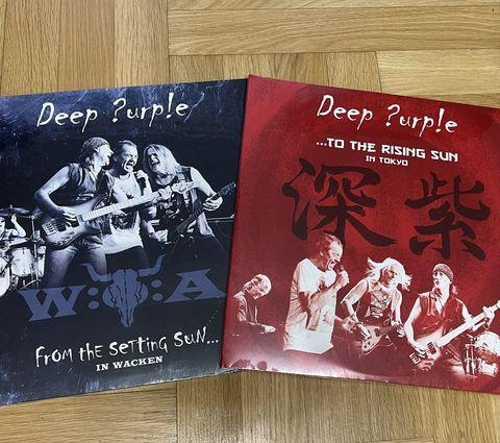 Deep Purple live: 2 альбома (6LP)