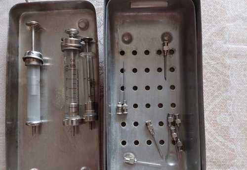Металлическая коробка для стерилизации
