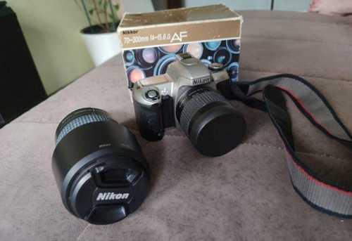 Зеркальный пленочный фотоаппарат nikon n65
