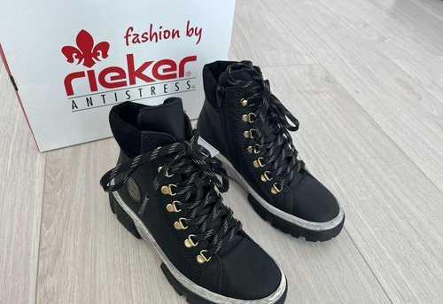 Новые женские зимние ботинки Rieker Оригинал