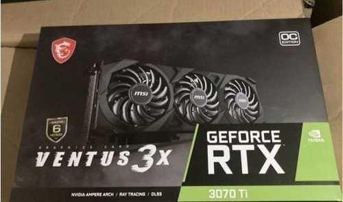 Видеокарта MSI (RTX 3070 Ti ventus 3X 8G OC)