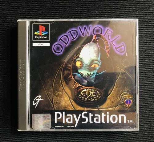Игра PS1 лицензия Oddworld: Abe's Oddysee