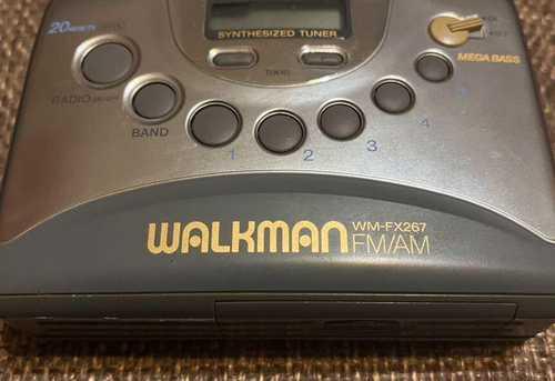 Кассетный плеер Sony Walkman wm-fx267