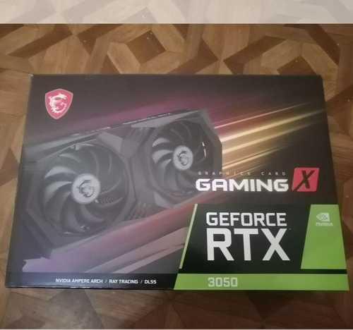 Видеокарта MSI GeForce RTX 3050 gaming X 8G