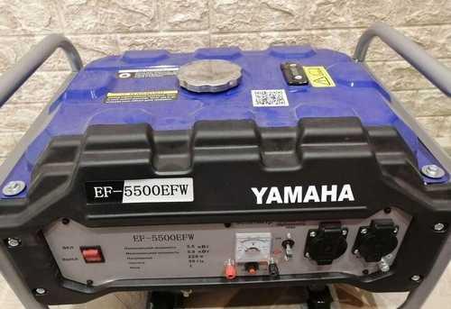 Бензогенератор Yamaha EF5500EFM 5,5 кВт. Новый