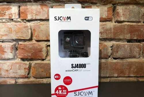 Экшн-камера sjcam SJ4000 WiFi Черный
