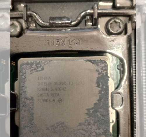 Intel xeon E3-1270. сокет 1155