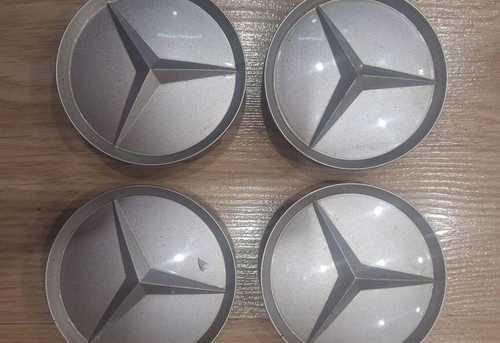 Колпачки заглушки на литые диски Mercedes-Benz