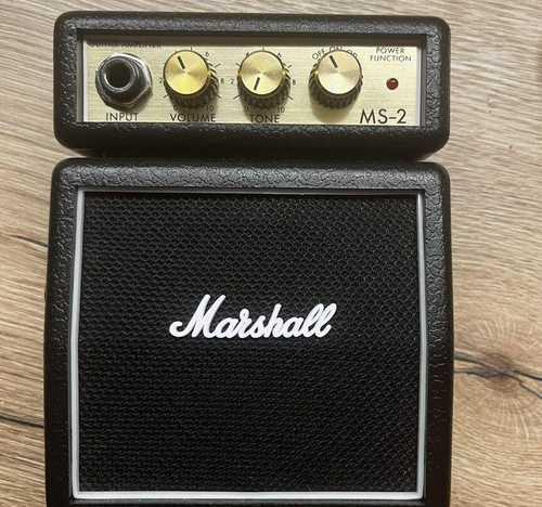 Гитарный комбоусилитель marshall ms-2