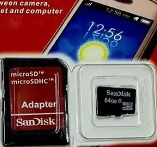 Карта памяти MicroSD