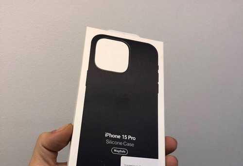 Чехол накладка для iPhone 15 Pro 6.1" Black
