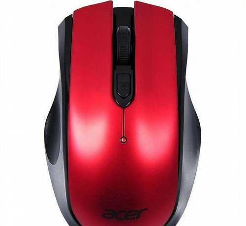 Беспроводная мышь Acer OMR032, черный/красный