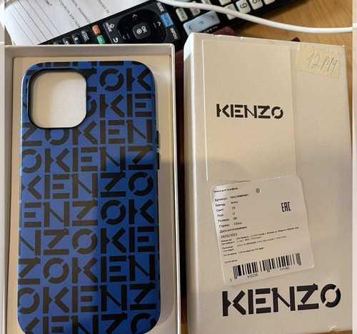 Оригинальный чехол Kenzo на iPhone 12 pro max