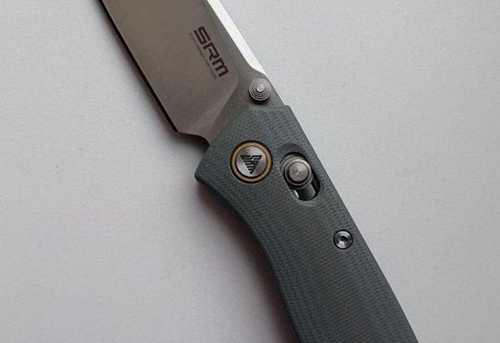Складной нож SRM 255L-GK,10Cr15MoV, Grey