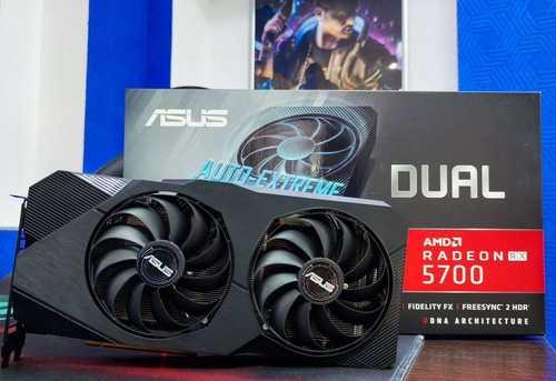 Видеокарта Asus RX5700 Dual EVO 8Gb gddr6 Гарантия