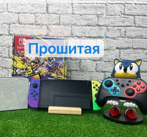 Nintendo switch oled шитая/лимитированная