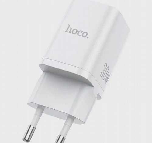 Сзу Hoco N13 + кабель Type-C-Type-C, 2USB, 3A, PD3