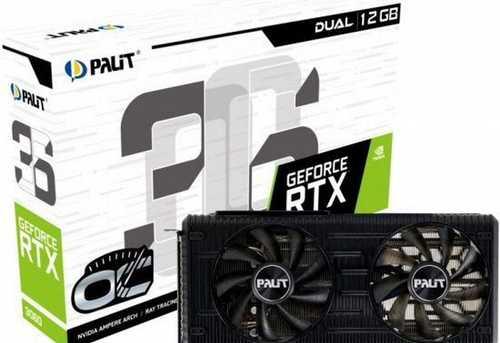 Видеокарта новая Nvidia GeForce RTX 3060 Palit